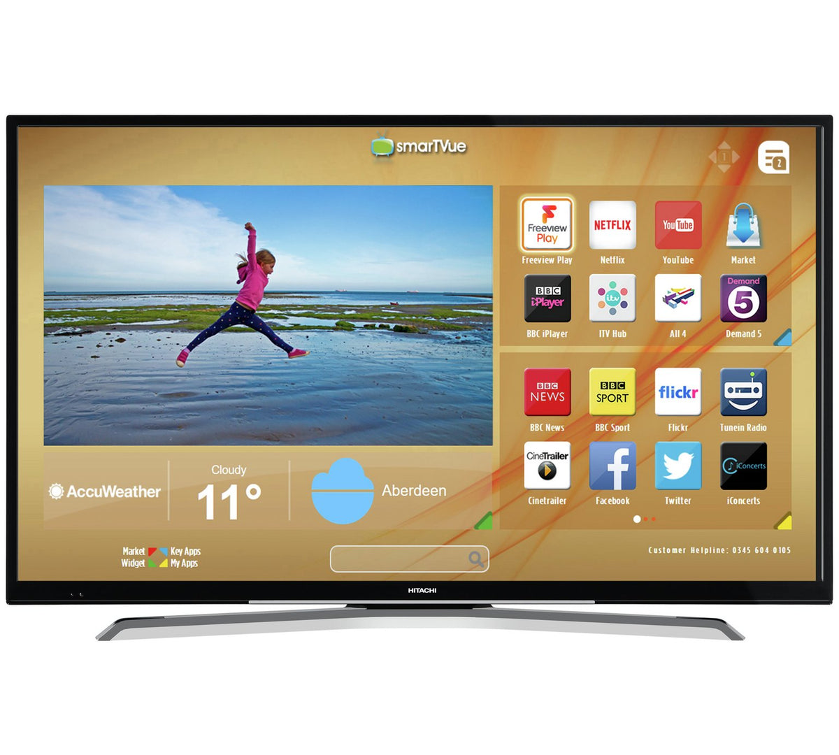 Hitachi 50 Inch Smart 4K Ultra HD TV – DivideBuy Store Plus Sandbox